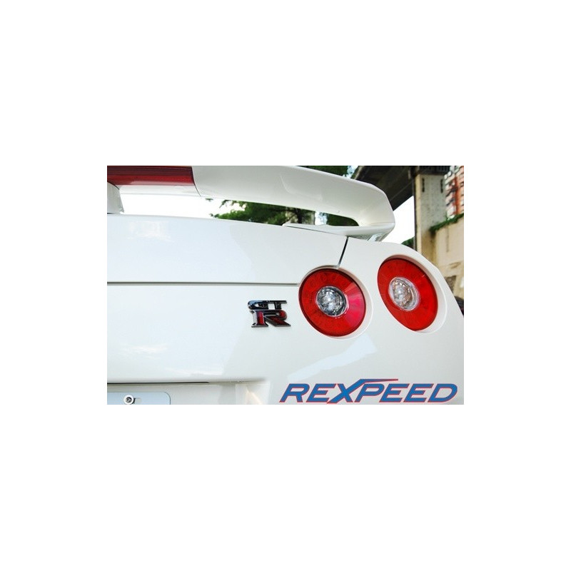 Logo GTR Noir Chrome Rexpeed - GL Racing Shop